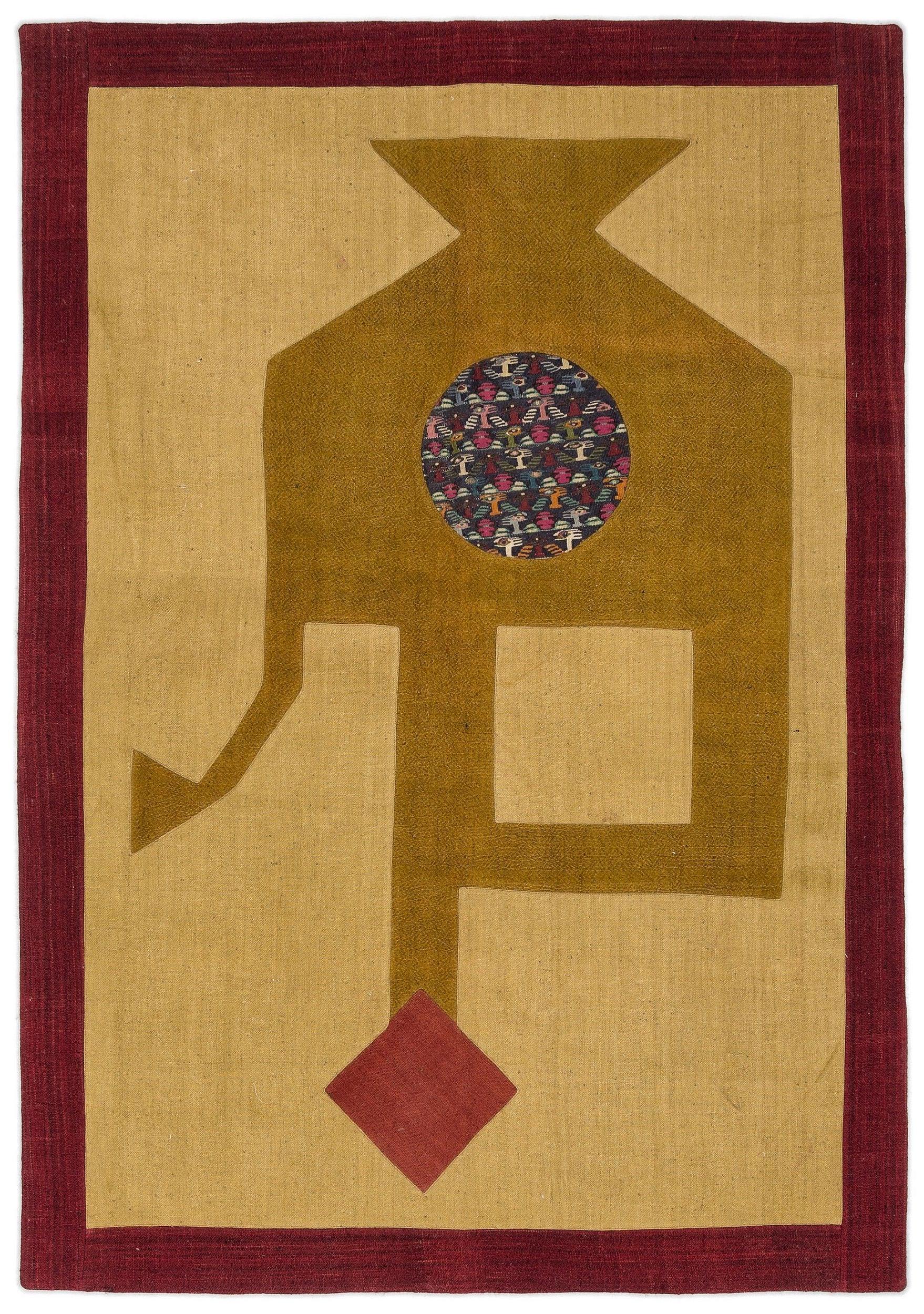 Apex Kilim Patchwork Unique Colours 0801 134 cm X 194 cm